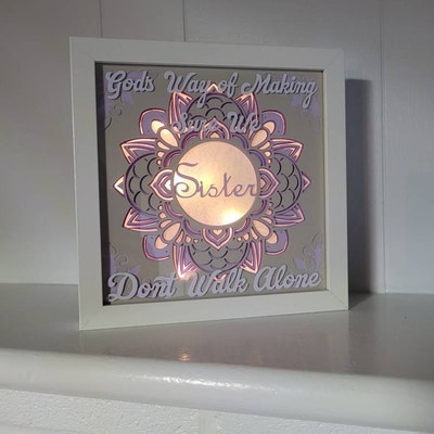 Fairytale Circus Shadow Box SVG Template Animals Papercut - Etsy