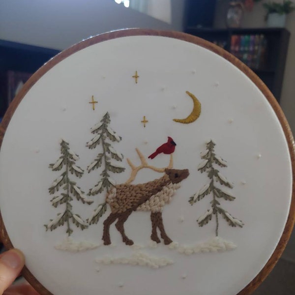 PDF Pattern - 8" Caribou & Cardinal - Bestselling Step by Step Beginner ...