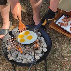 The Original Grill Mini Fire Anchor. Swing Arm. Outdoor Cooking ...