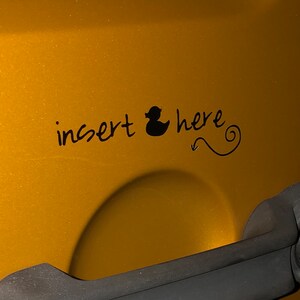 Duck Placement Decal - Etsy