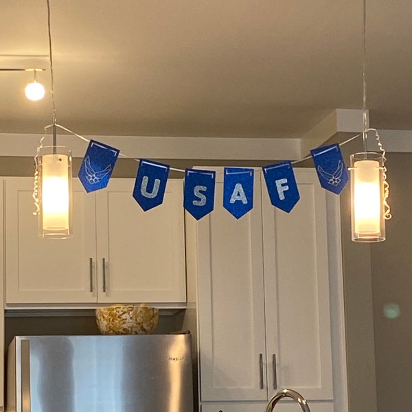 USAF Banner - United States Air Force Banner - Etsy