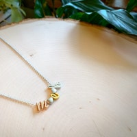 Rose Gold Initial Letters M Charms Cursive - Etsy Canada