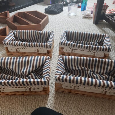 Custom Wicker Basketsstorage Basketslaundry Basketswicker - Etsy