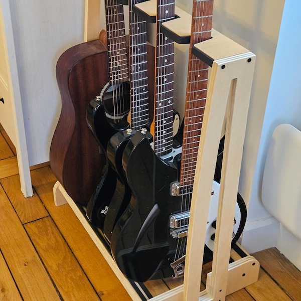 Rack for Multiple Small Guitars, Stand for Small Guitars, Hanger ...
