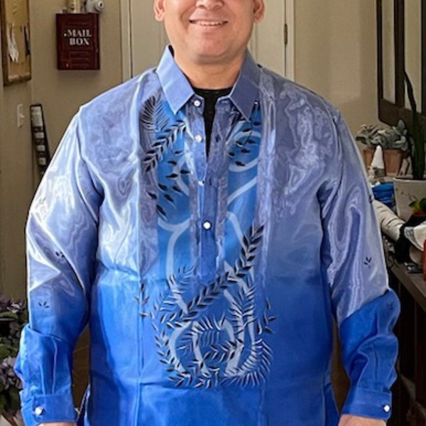BARONG TAGALOG With Inner Lining Philippine National Costume ...