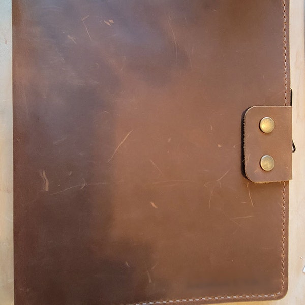 Supernote A5x Case, Personalized Leather Onyx Boox Note Air 2 Folio ...