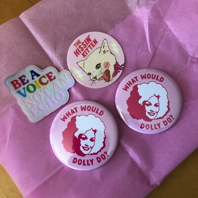 The Vibes Button Pack - Etsy