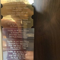 Trophy Plate 1 X 3 CUSTOM Engraved Aluminum Plate/free SHIPPING ...