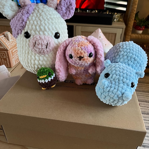 Mystery Plushie Box! Crochet Handmade Plushies Surprise Box/bag - Etsy