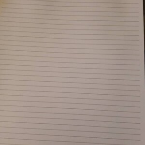 Letter Writing Paper Large Notepad 3 Different Sizes With 3 - Etsy