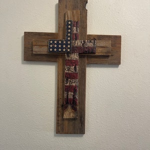 Unique Old School Rustic Cedar Wood Cross Wall Hanging Cross Home Decor ...