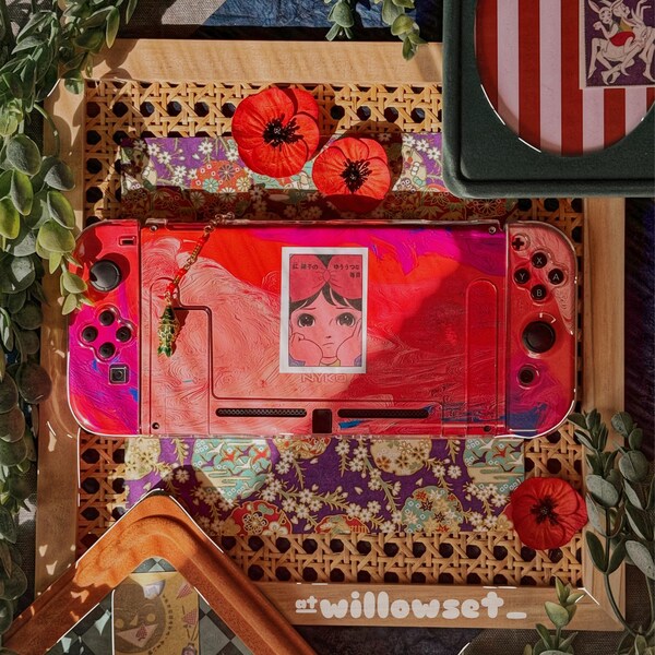 Abstract Black Asus Rog Ally Skin, Protective Rog Ally Console Case ...