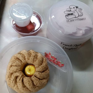 Apple Doughnut, DIY Slime, Snow Butter Slime, Apple Slime, Fall Slime ...