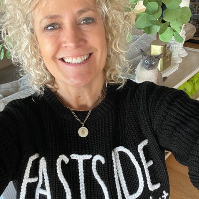 Custom Hand Embroidered Toddler and Baby Name Sweater Oversized Kids ...