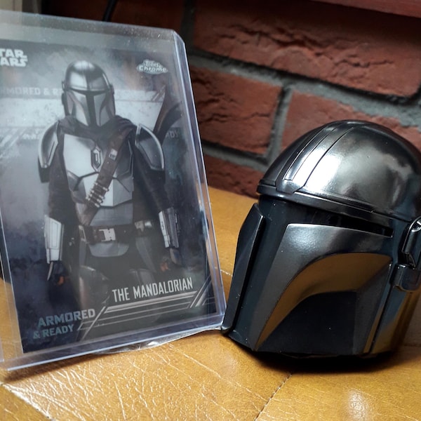 Mini Mandalorian Helmet | Mando Scifi Collectible | 3D Printed Hand ...