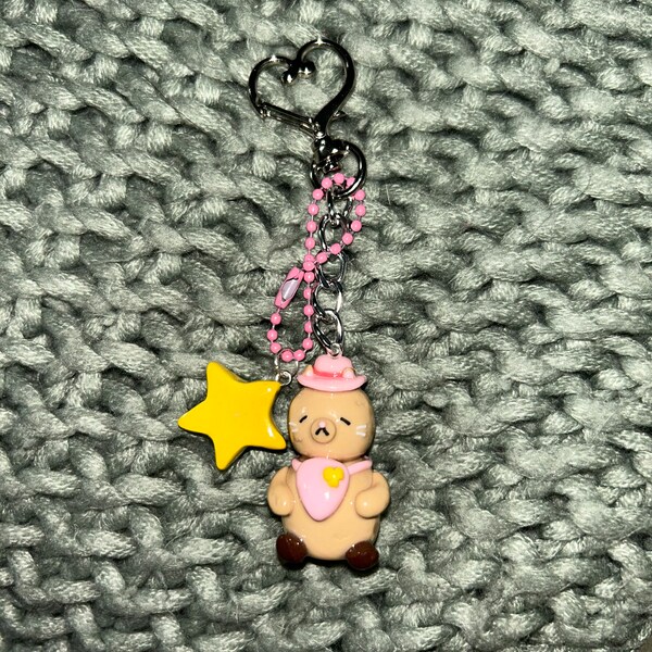 Handmade Polymer Clay Desk Pals / Cream Puff Bear / Jojo Clayy - Etsy