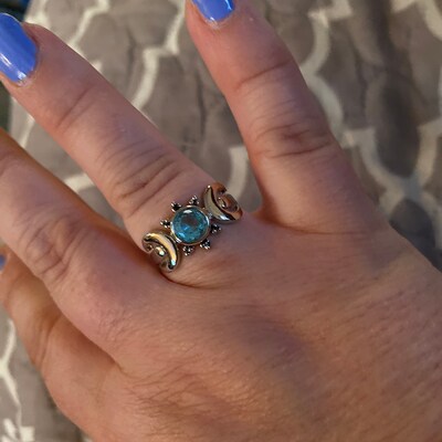 Handfasting Ring Pay Wedding Mariage Pagan Weddingtriple Moon Wicca ...