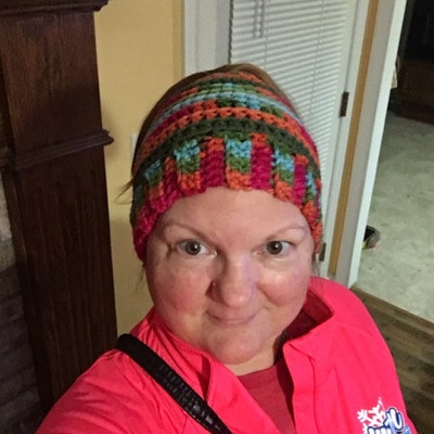 Messy Bun Hat Crochet Pattern/ Crochet Pattern Messy Bun Hat/ - Etsy