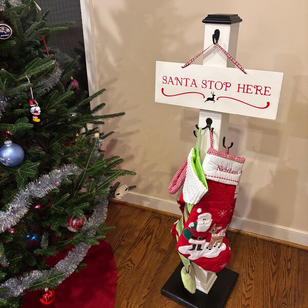 Christmas Stocking Post - Etsy