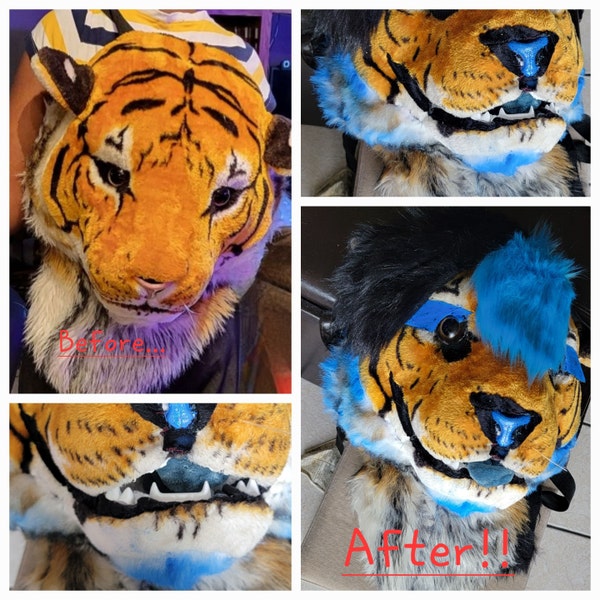 Fursuit Teeth 3D Printed Toony Fangs for Fursuits and Costume - Etsy UK
