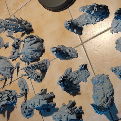 Sci Fi Alien Scenery Terrain SET B for War Games 28mm/32mm - Etsy