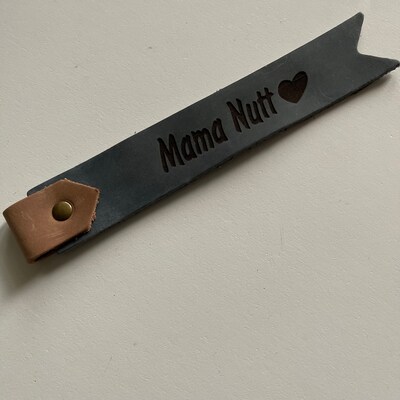 Leather Personalized Pencil Case Custom Pen Holder Slim Artist Case ...