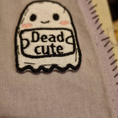 Spooky Patch Goth Patch Embroidered Patch Gothic Dark - Etsy