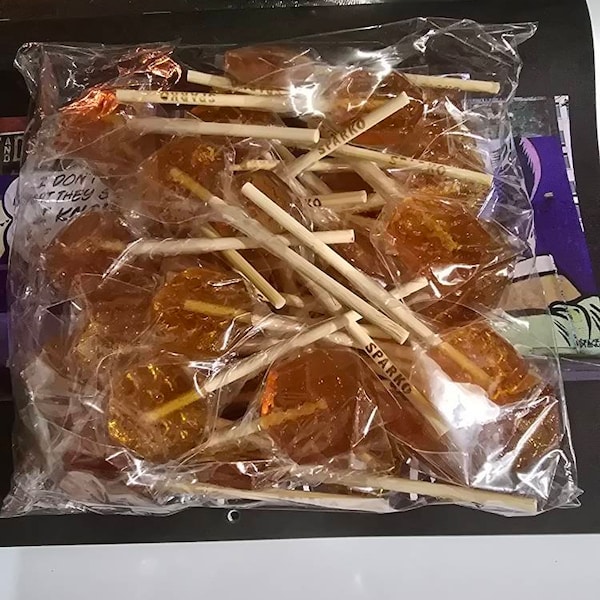 Honey Lollipops, All-natural, No Corn Syrup, 18 Pieces, Made in LA ...