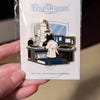Physics Cat Hard Enamel Pin - Scientist Cat Pin - Gravity Well Enamel ...