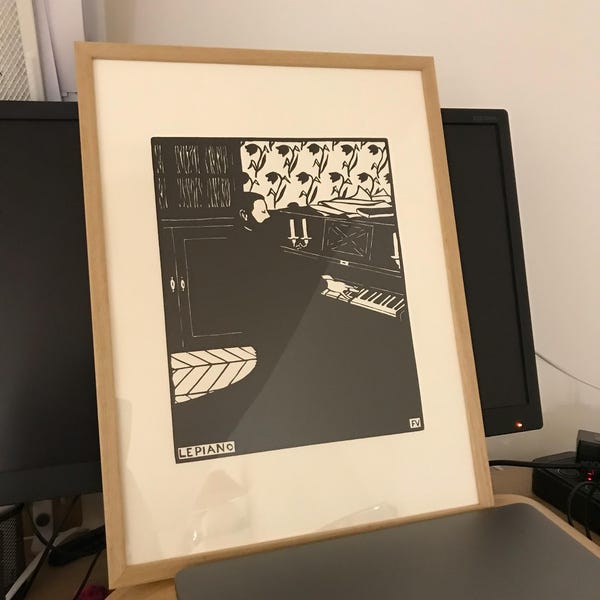 Un’ichi Hiratsuka: Stepping Stone - Screenprint - Handmade Print ...