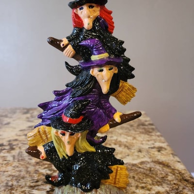 NO-LIGHT Jolly Trees, Grinch Tree, BEE Jolly Tree, Ceramic Decor, Hand ...