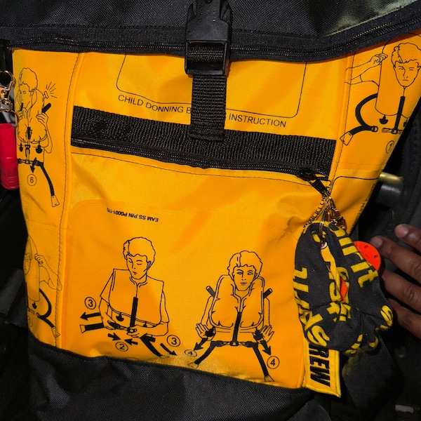 Life Vest Small Cosmetic Bag, Life Jacket Cosmetic Bag, Lifevest Bag ...