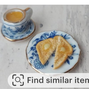 Miniature Breakfast, Miniature Tea and Toast, Miniatures, Tiny Food ...