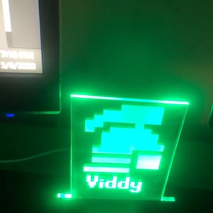 Runescape OSRS Ironman LED Desk Light - Etsy