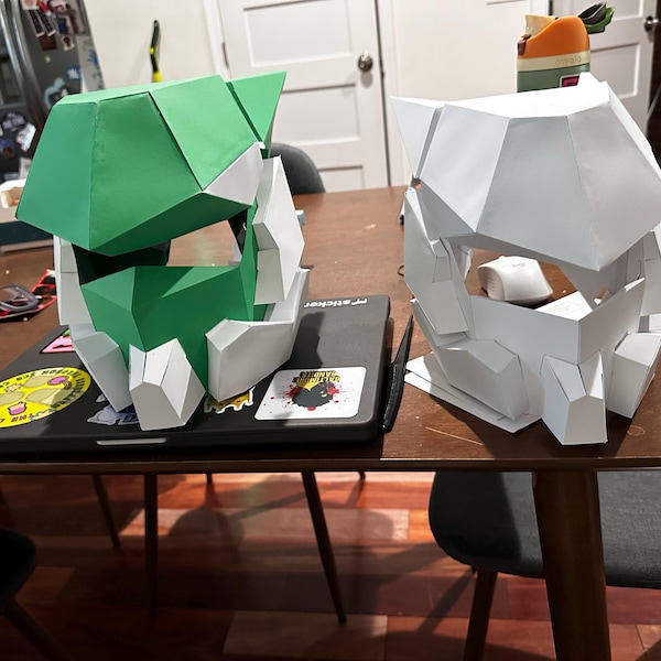 Optimus Prime Simple Robot Helmet Cardboard Craft Template DIY Plan - Etsy