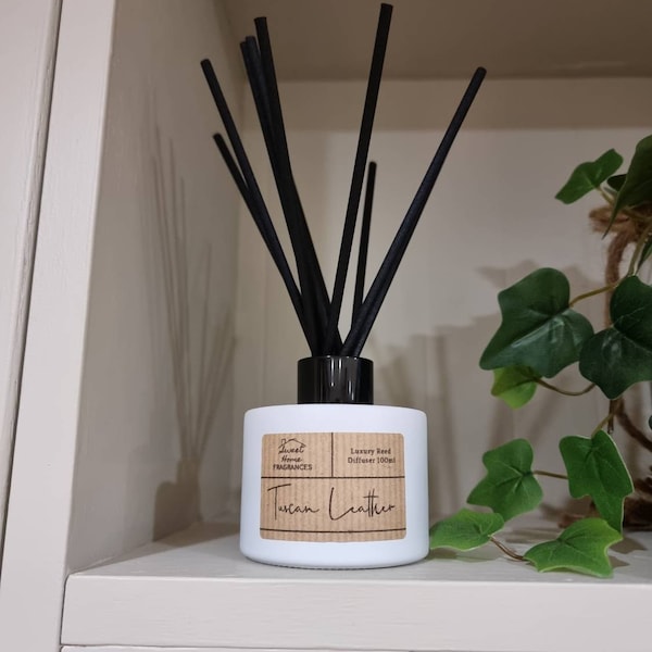 Customisable Reed Diffuser 100ml Coloured Bottle | Premium Quality ...