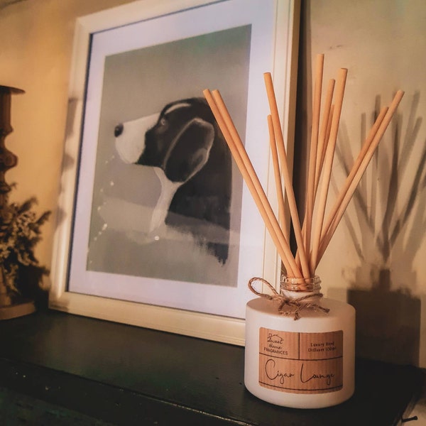 Customisable Premium Luxury Reed Diffuser | Handmade Long Lasting 100ml ...