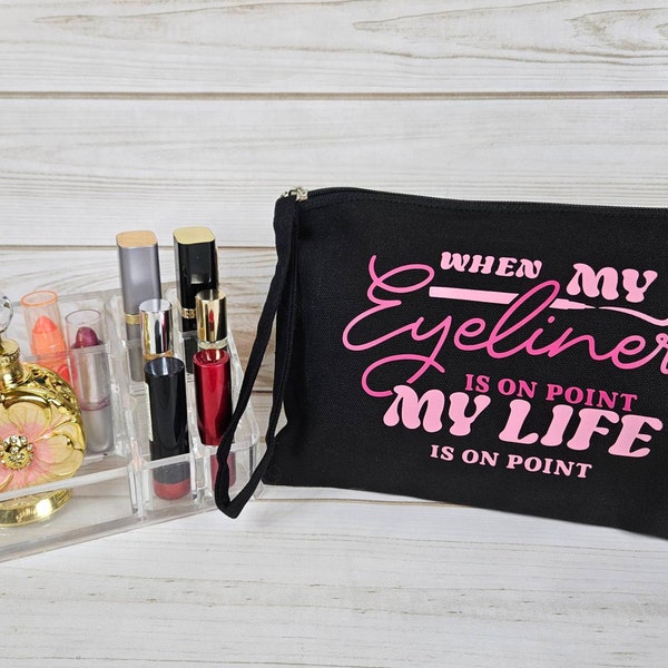 Funny Makeup Bag Svg Bundle, Cosmetic Bag Sayings Bundle, Make up ...