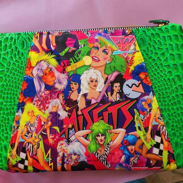 MISFITS From Jem and the Holograms Wristlet Clutch Pouch - Etsy