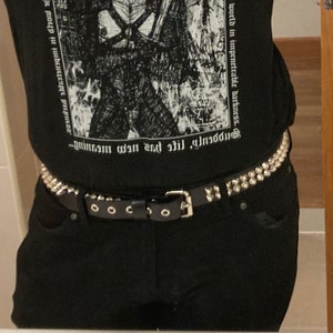 Pair of Spiked Punk Bootstraps | Etsy