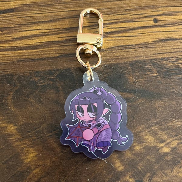 Baldur’s Gate 3 BG3 Acrylic Keychain Minthara Astarion Wyll Lae’zel ...