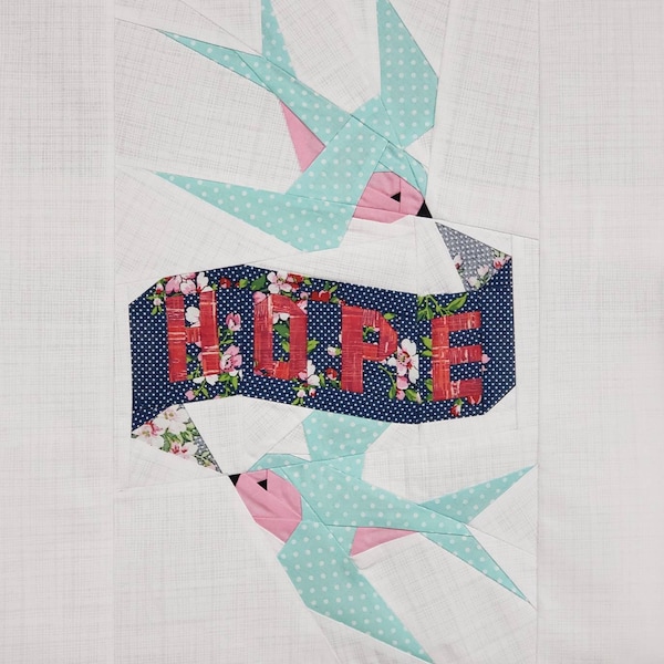 HOPE Tattoo Quilt PDF Pattern - Etsy Canada