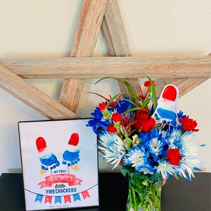 Flag Poem / Handprint Art / 4th of July Independence Day / USA - Etsy