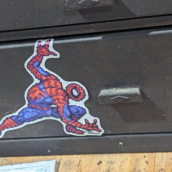 Splatoon 3 Pixel Art Sticker Sheet | Premium Matte Vinyl Stickers ...