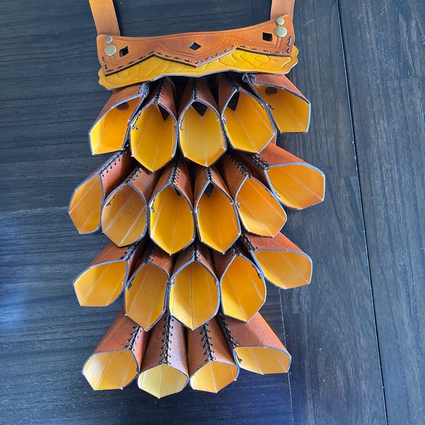 Digital Leather Honeycomb Leg Armor PATTERN - Nature Set - Etsy