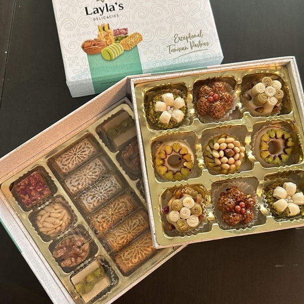 Eid Mubarak Sweets Gift Box | Luxury Packaging | Halal - Vegan - Gluten ...