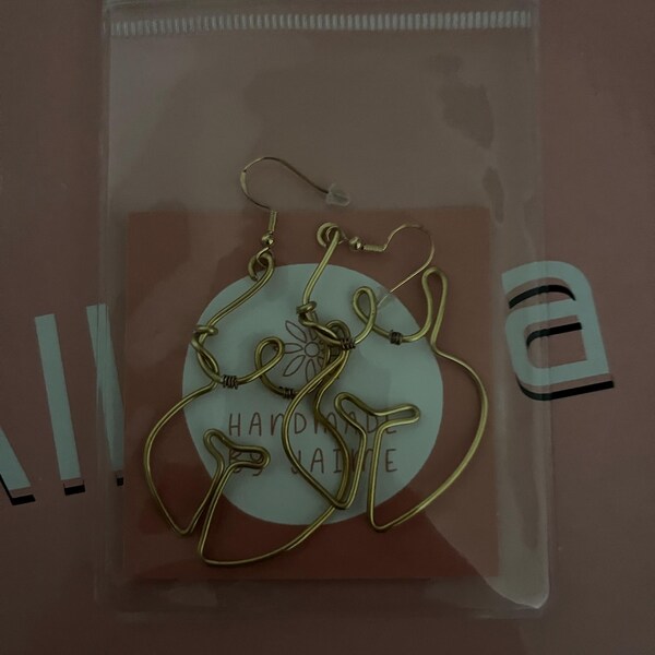 Silver Flower Daisy Style Necklace, Wire Pendant With String, Flower ...