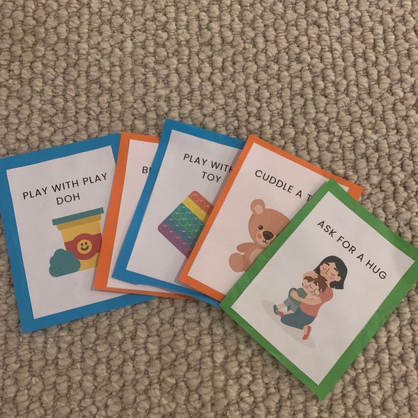 Calming Corner Flashcards, Calming Strategies, Calming Techniques ...