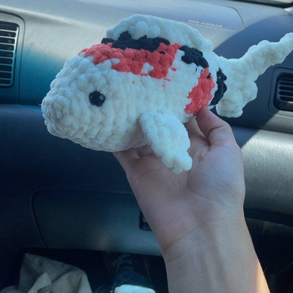 Crochet No-sew Koi Fish Pattern - Etsy