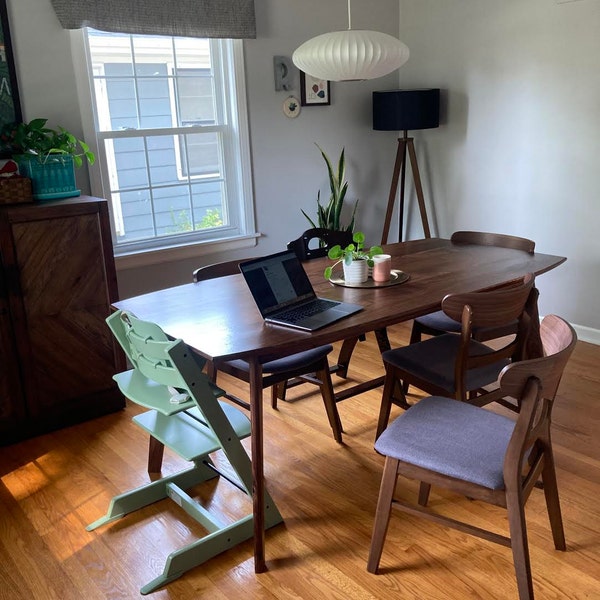 The Mar Vista-extendable Mid Century Modern Dining Table Scandinavian ...